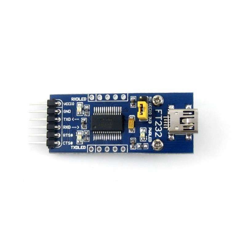 FT232 USB UART Board mini USB (Waveshare) USB TO UART solution with USB ...