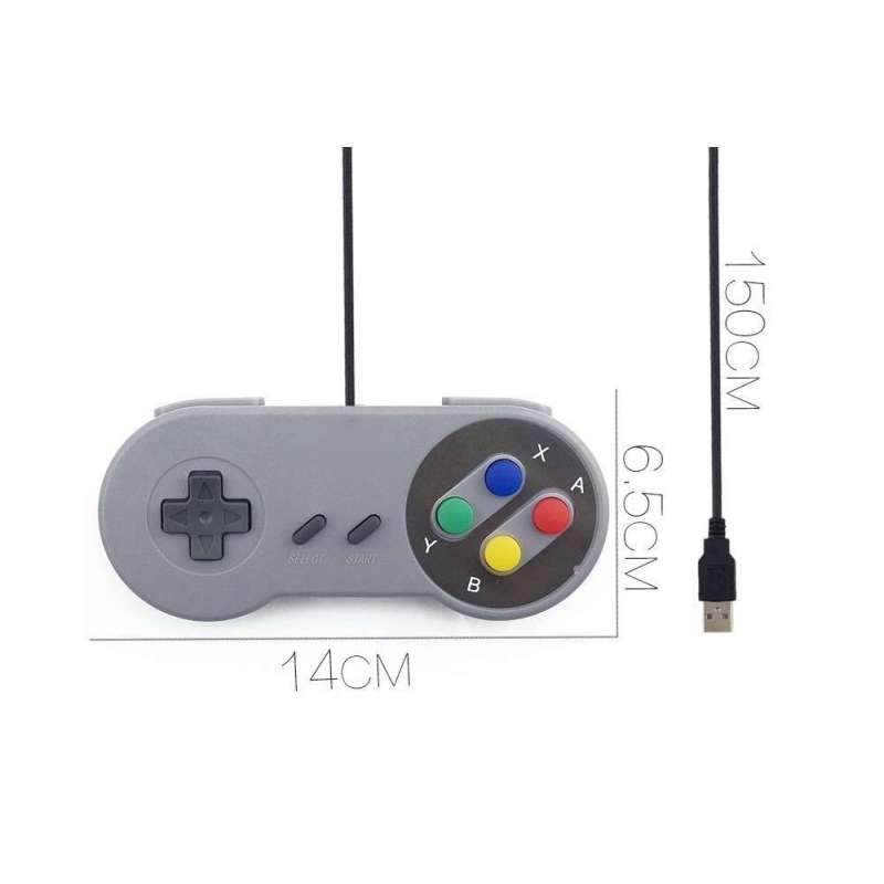 SNES USB Super Nintendo Controller for PC/MAC/Raspberry ,... (ER ...