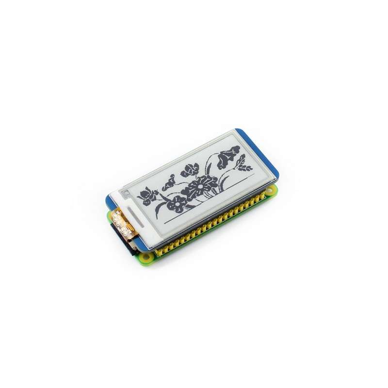 250x122, 2.13inch E-Ink display HAT for Raspberry Pi (WS-12915) e-Paper ...