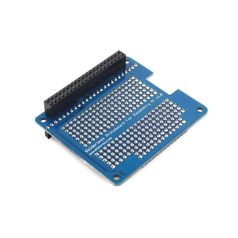 Solderless Protoboard for Raspberry Pi (ER-DRA03485P) 2x20 GPIO header
