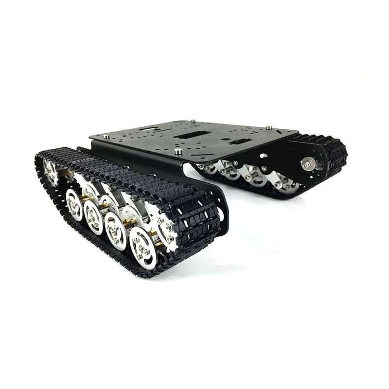 TS100 Shock Absorber Metal Robot Tank Car Chassis for Arduino (ER ...