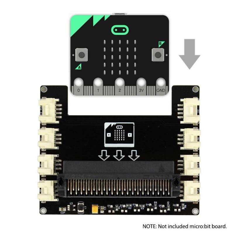 Crowtail-base shield for Microbit (ER-DTS03558C) micro:bit BBC
