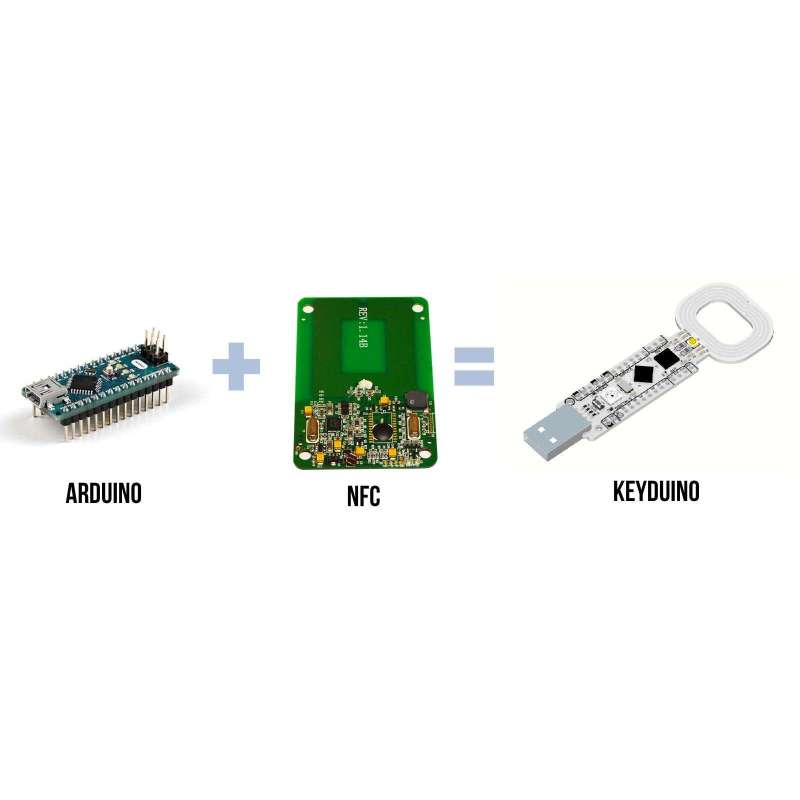 Keyduino Nano Er Cdk07525n Arduino With Built In Nfc Nxp Pn532 Atmega32u4 Leonardo Bootloader 
