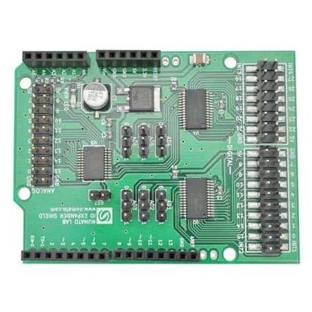 Digital and Analog IO Expander Arduino Shield (NU-ARSHGPI001)