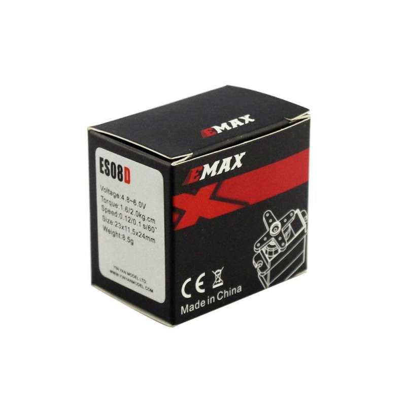 EMAX ES08D High Sensitive Mini Servo Motor (ER-RMS19003S)