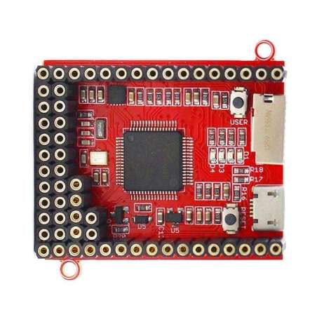 Crow Pyboard (ER-DTA01219B) runs MicroPython, Connecting to PC via USB ...