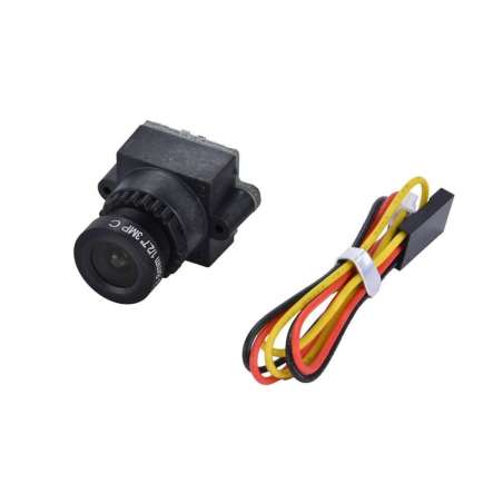 1000TVL 13 CCD 110 Degree 2.8mm Lens Mini FPV Camera NTSC PAL ...