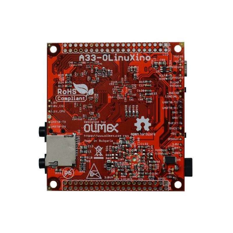 A33-OLinuXino (Olimex) QUAD CORE CORTEX-A7 1.2GHZ 1GB RAM LINUX SINGLE ... A33-OLinuXino (Olimex) QUAD CORE CORTEX-A7 1.2GHZ 1GB RAM LINUX SINGLE ...