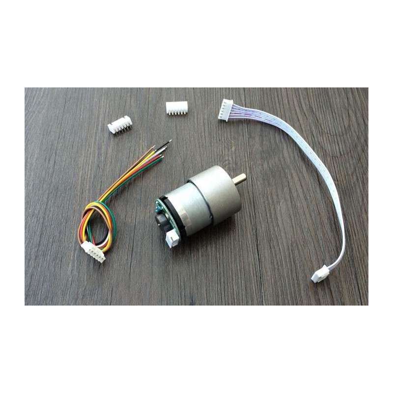 Smart Car Encoder Chassis Front wheel- Steering Gear Steering Dual ...