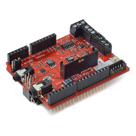 e-Health Sensor Shield V2.0 for Arduino, Raspberry Pi and Intel Galileo [Biometric / Medical ...