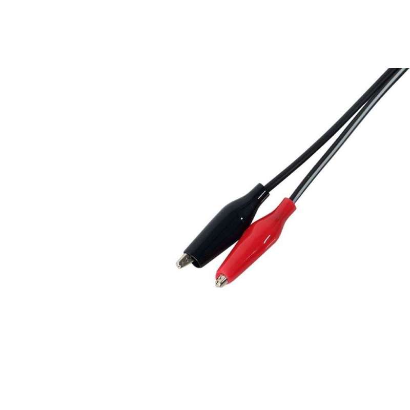 Power Supply Test Lead Cable Kit 2 Alligator Clips 2 Banana Plugs 4 ...
