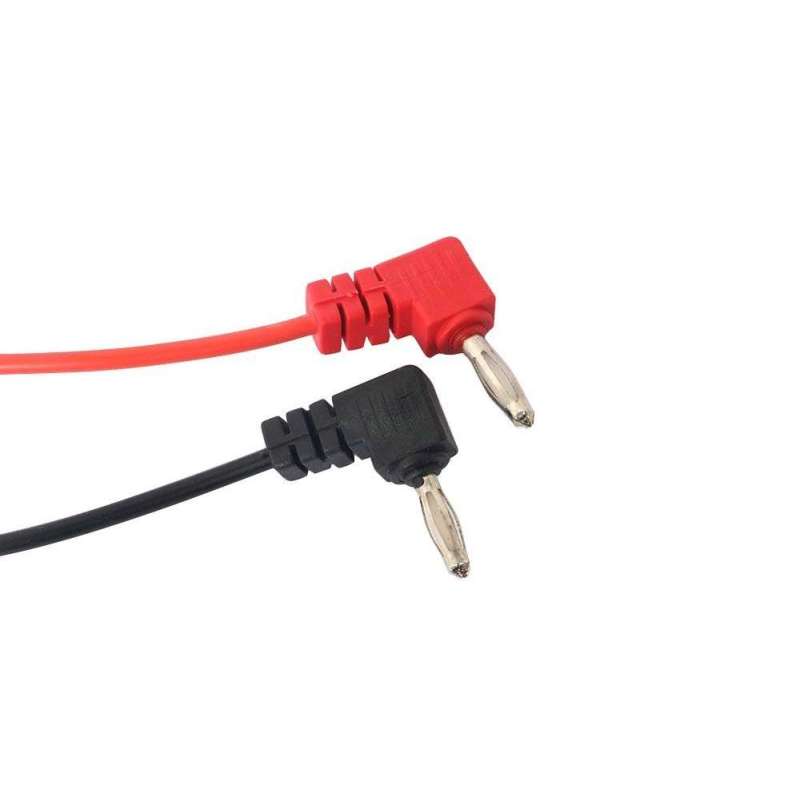 Power Supply Test Lead Cable Kit 2 Alligator Clips 2 Banana Plugs 4 ...