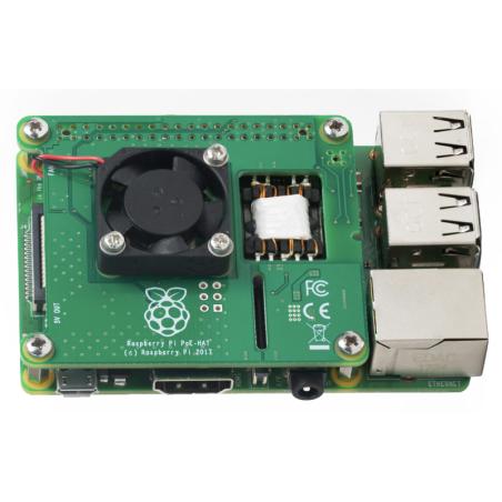 RPI3-MODBP-POE power over Ethernet Board (PoE) HAT for Raspberry Pi 3 Model B+ /4B
