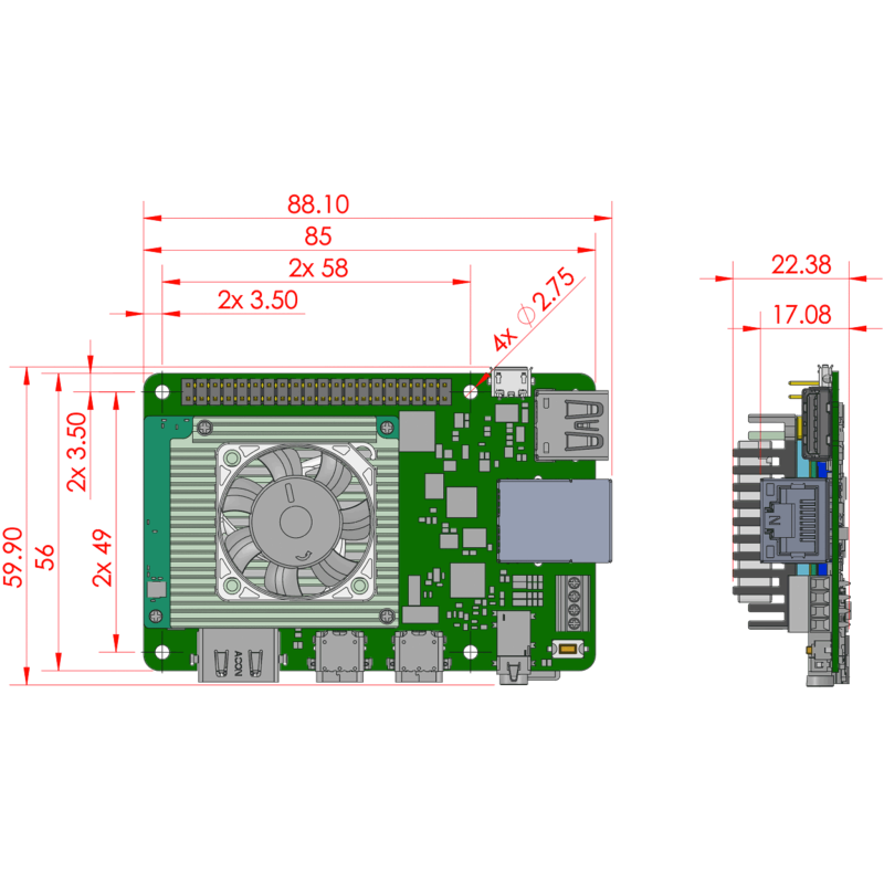 Google /Coral 1GB Dev Board Edge TPU Module (SOM) (212-193575000077)
