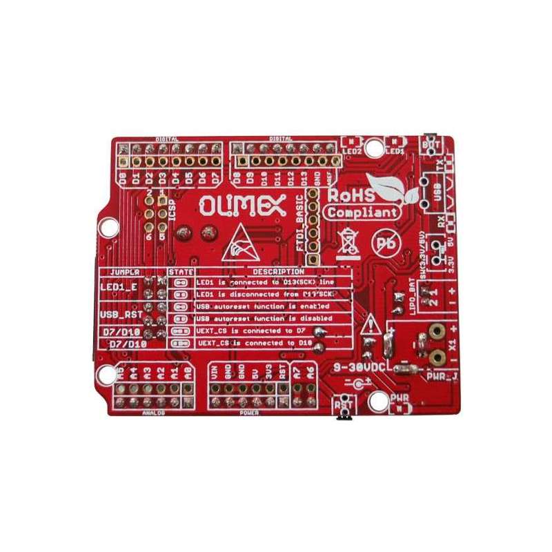 OLIMEXINO-328 (INDUSTRIAL GRADE ARDUINO LIKE DEVELOPMENT BOARD)