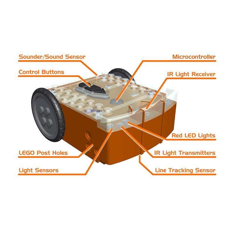 Edison V2.0 +Building Blocks Programmable Robot with EdComm prog. cable