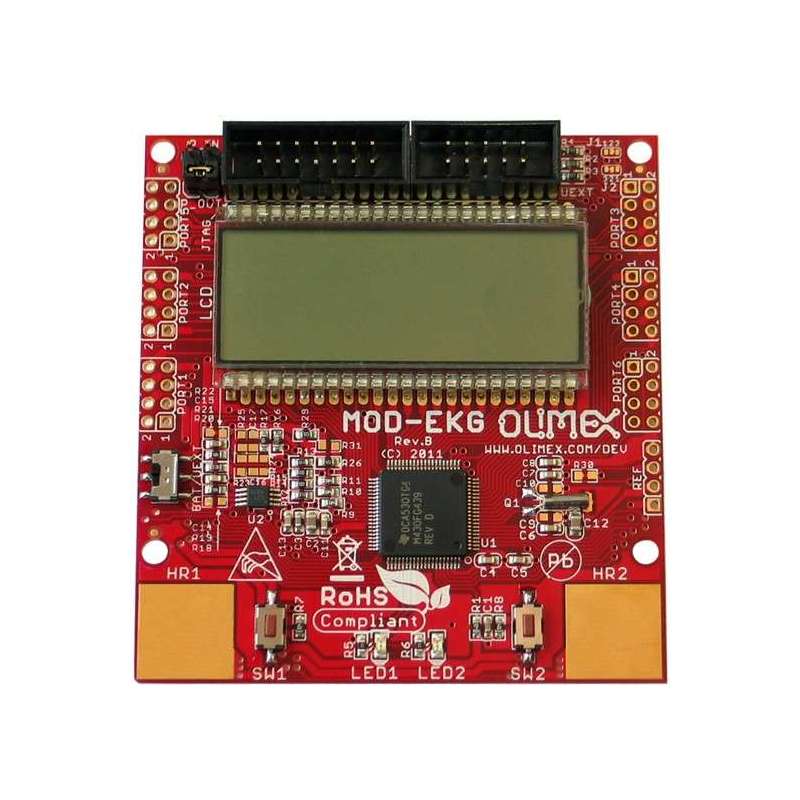 MOD-EKG (HEART-RATE & EKG MONITOR - MSP430FG439)