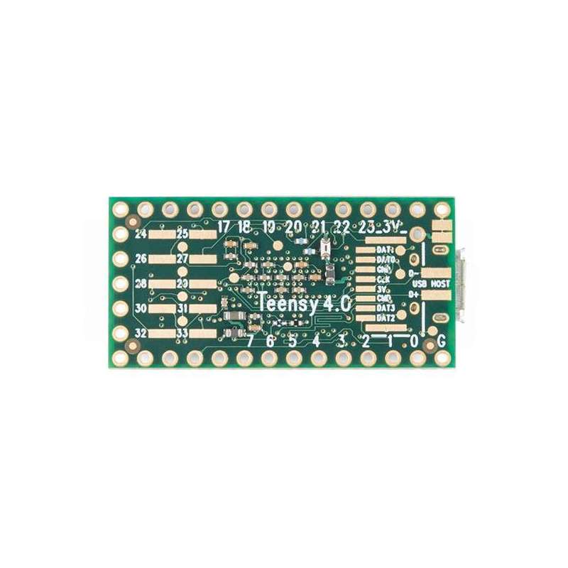 Teensy 4.0 (PJRC) 600MHz Cortex-M7 , NXP iMXRT1062 chip
