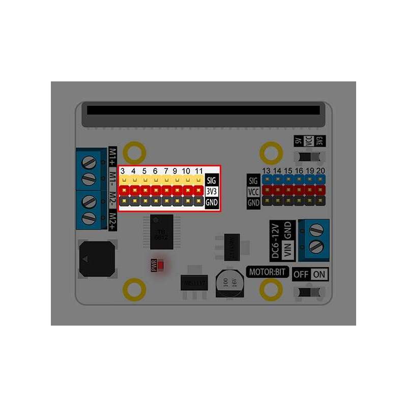 ELECFREAKS Motor:bit for Micro:bit motorbit (EF03406)