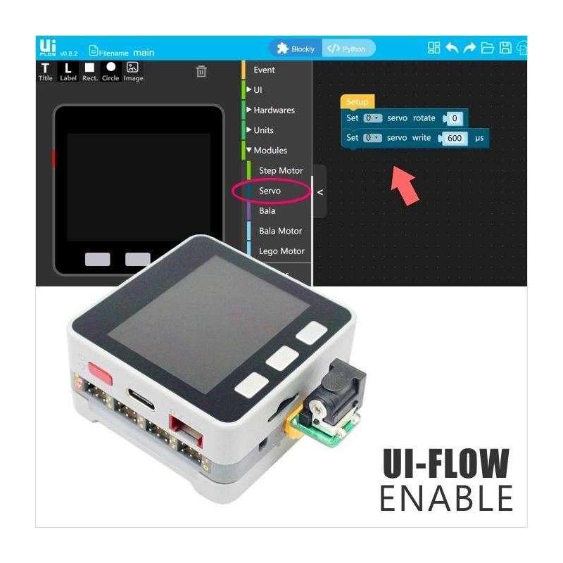 SERVO Module Board 12 Channels (M5-M014) M5Stack