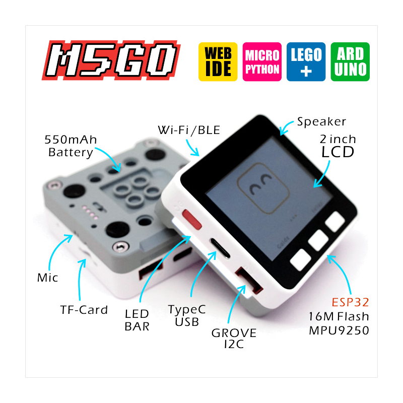 M5GO Lite IoT Development Kit (M5-K022)