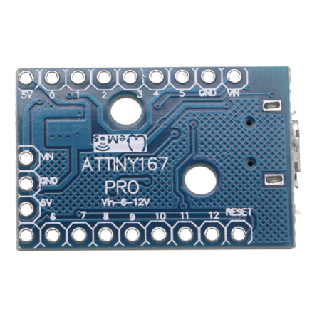 Wemos Digispark Pro ATTINY167 (Development Board USB Micro)