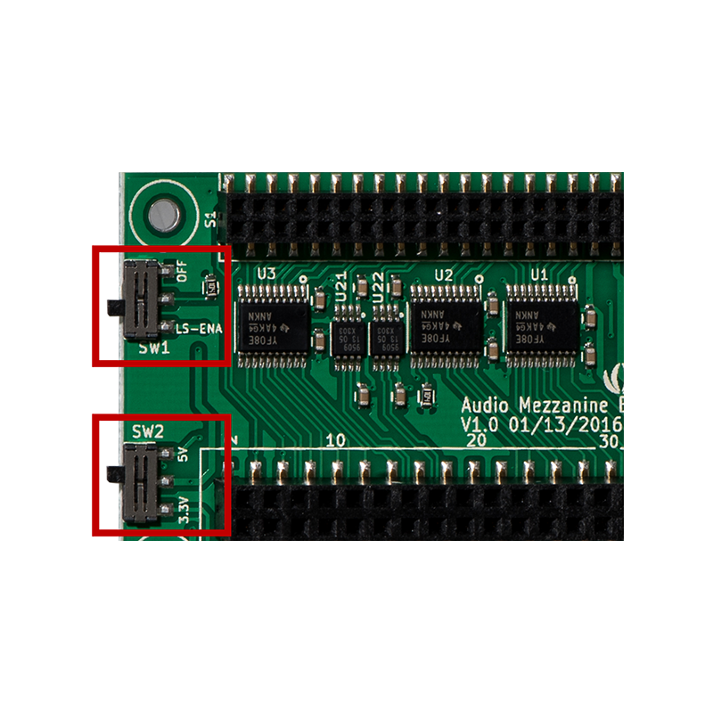 Audio Mezzanine Board is a Grove interfaced expansion board intended ...