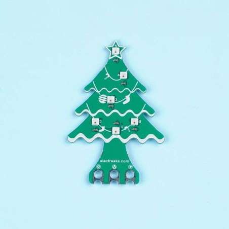micro:bit Christmas kits (Christmas Tree Rainbow LED and Snowflake ...