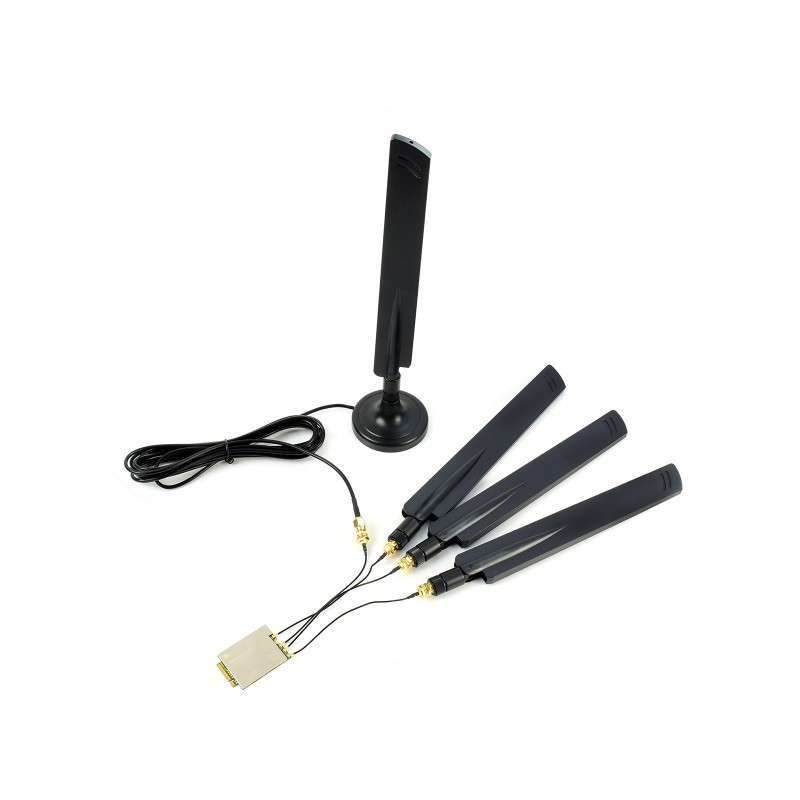 SIM8202G-M2 5G HAT for Raspberry Pi, 5G/4G/3G Support, Snapdragon X55 ...