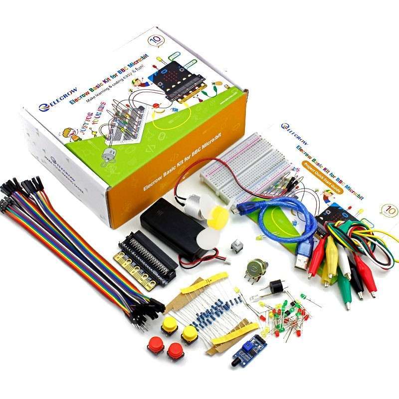 Micro:bit Starter Kit (obsahuje micro:bit V2.0, LED pasik)