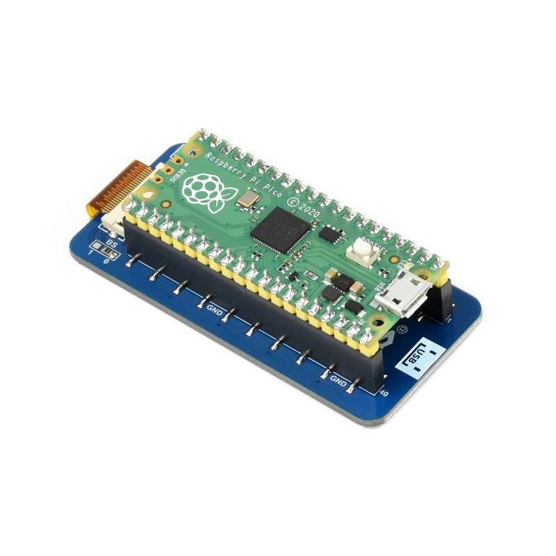 2.13inch E-Paper E-Ink Display Module (B) for Raspberry Pi Pico, 212× ...