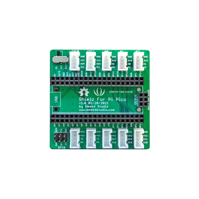 Grove Shield for Raspberry Pi Pico v1.0 (SE-103100142)