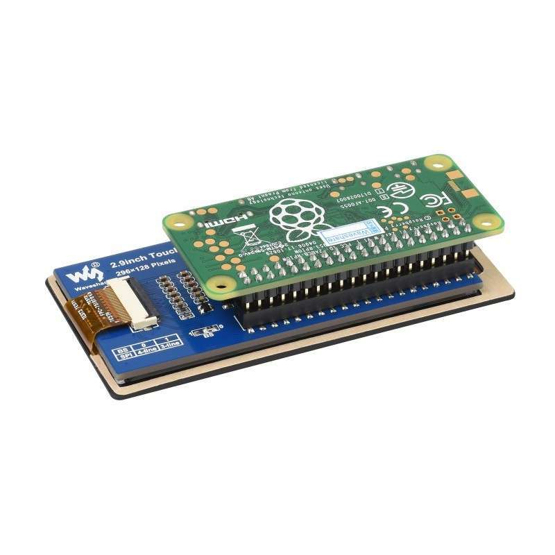 2.9inch Touch E-Paper E-Ink Display HAT for Raspberry Pi, 5-Points ...