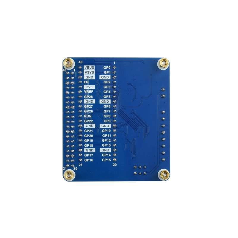DC Motor Driver Module for Raspberry Pi Pico, Driving up to 4x DC ...