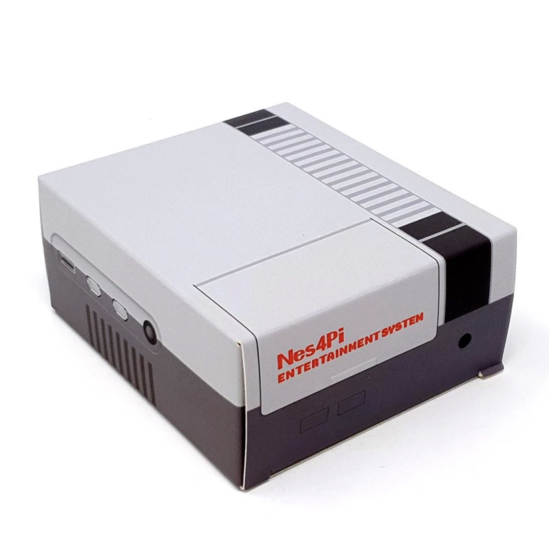 Nes4Pi Case for Raspberry Pi 4 - Fan inside (Retro Gaming)