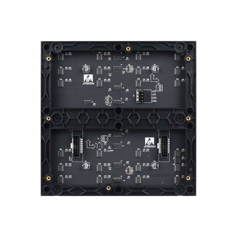 RGB Full-Color LED Matrix Panel, 3mm Pitch, 64×64 Pixels, Adjustable ...