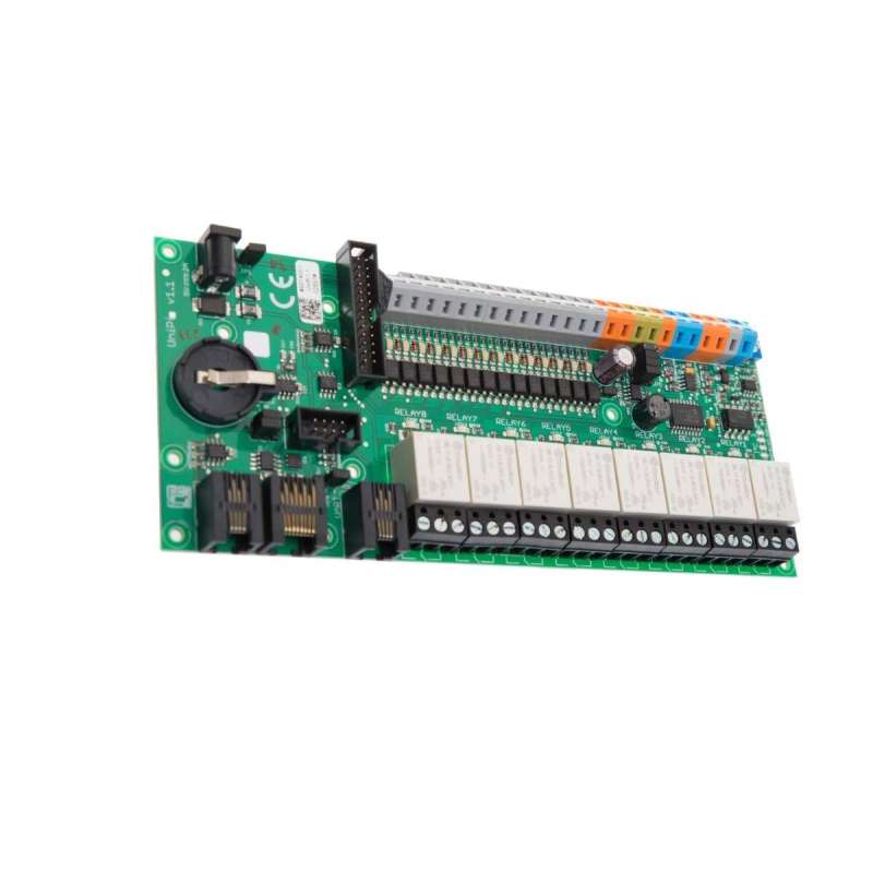 Unipi 1.1 digital inputs, a set of relays, analogue I/Os, 1-Wire bus ...