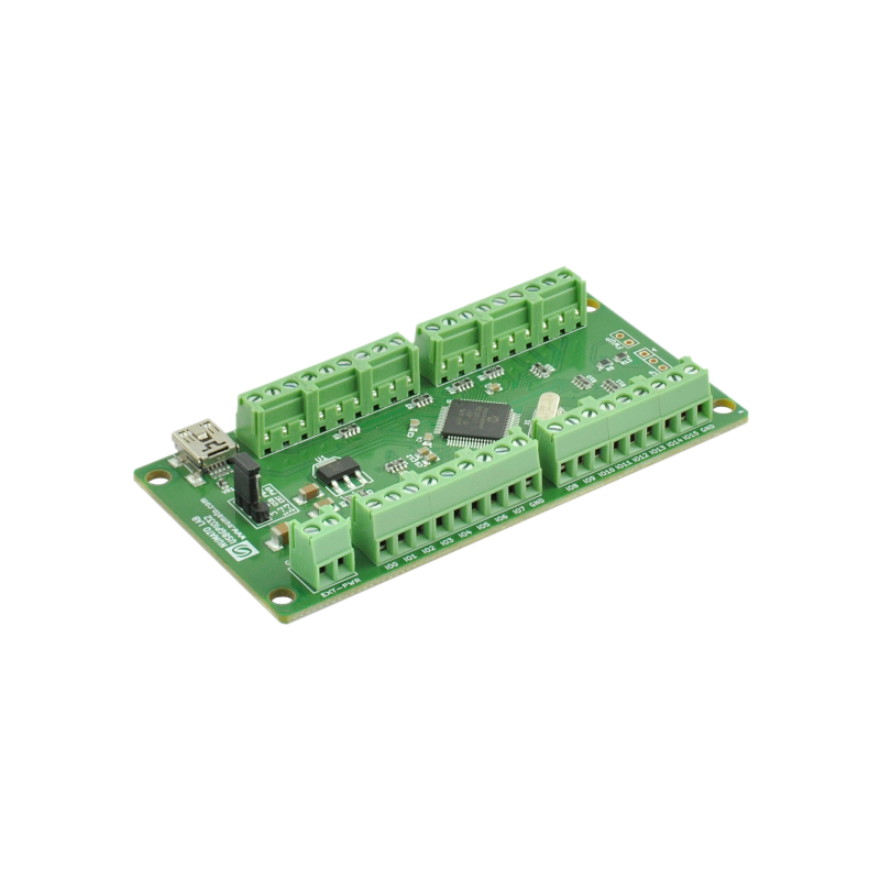 32 Channel USB GPIO Module With Analog Inputs (NU-GP320001E) WITH ENCLOSURE