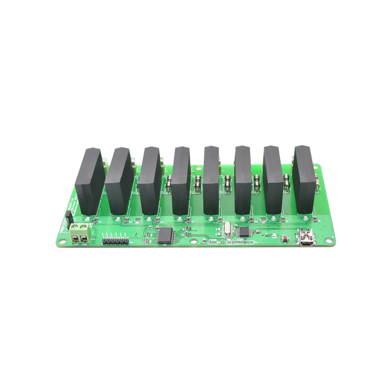 8 Channel USB Solid State Relay Module (NU-SSR80001-AC)