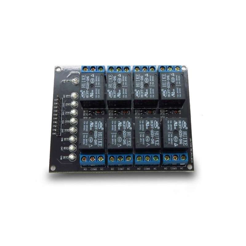 RELAY MODULE 8-CHANNELS 5V WITH 8LED for Arduino, AVR, PIC, ARM,MSP430 ...