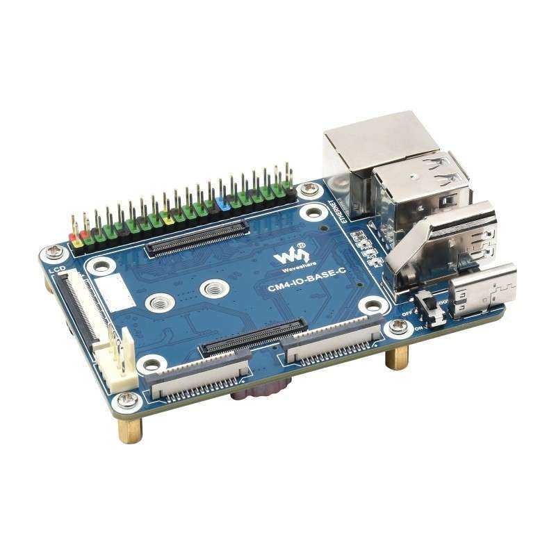 Mini Base Board (C) Designed for Raspberry Pi Compute Module 4 (WS-23228)