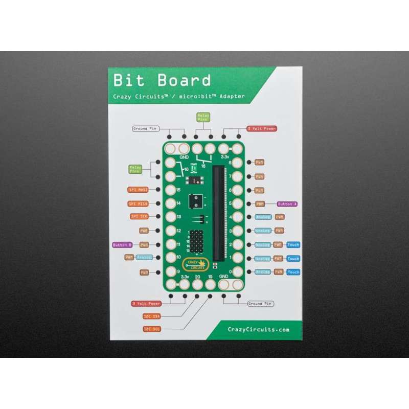 Crazy Circuits Bit Board Kit - Makes micro:bit LEGO compatible (AF-4887)