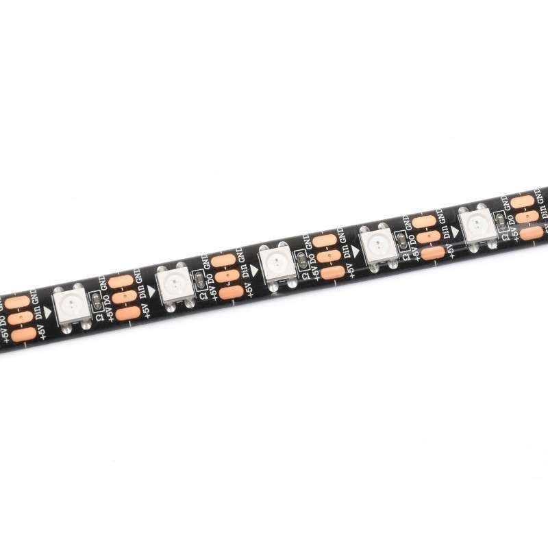 WS2812 Digital RGB LED Strip, High brightness, Energy-saving And Low ...