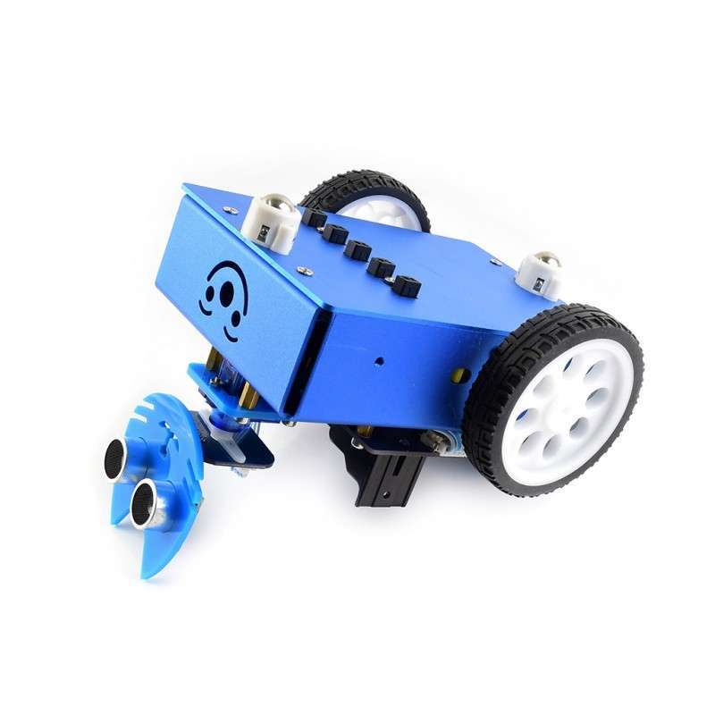 KitiBot 2WD robot building kit for micro:bit (neobsahuje micro:bit)