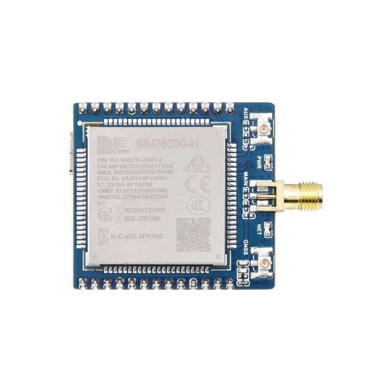 SIM7600G-H 4G Communication Module, Multi-band Support, Compatible with ...