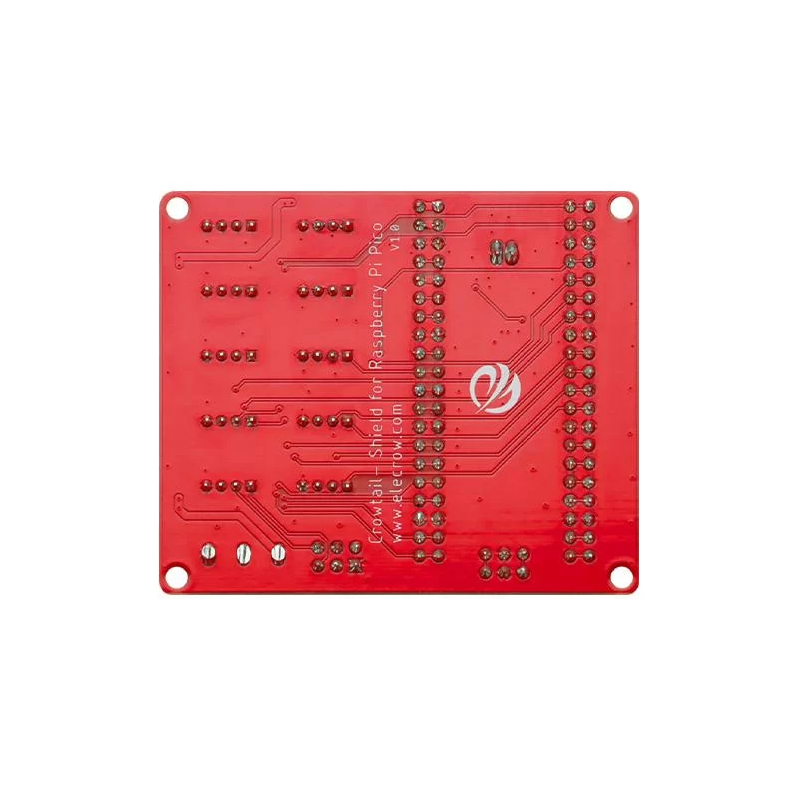 Crowtail shield for Raspberry Pi Pico with 2xI2C, 3xAnalog, 2xUART ...