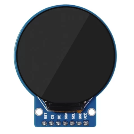 1.28 inch round LCD module GC9A01 240x240 LCD Display (ER-DIS12824L)