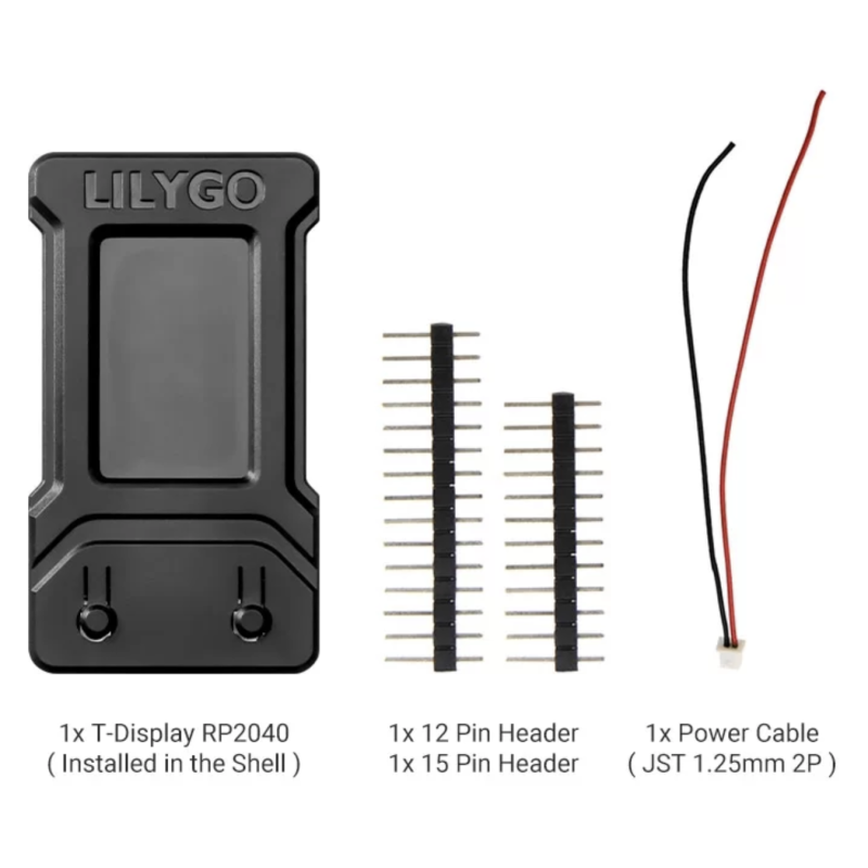 T Display PicoC3 RP2040 with 1.14 inch ST7789V LCD Display Raspberry Pi Module (ER-DSI11457R) LILYGO