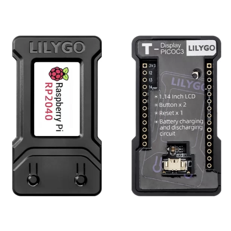 T Display PicoC3 RP2040 with 1.14 inch ST7789V LCD Display Raspberry Pi Module (ER-DSI11457R) LILYGO