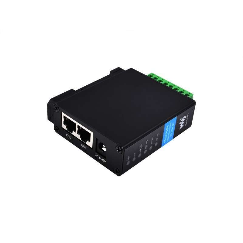 RS232 RS485 to RJ45 Ethernet Serial Server, RS232 And RS485 Dual ...